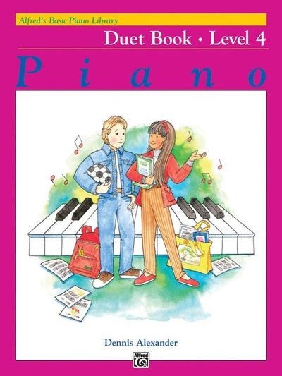 Alfred's Basic Piano Duet Book Level 4 | Merriam Bookstore