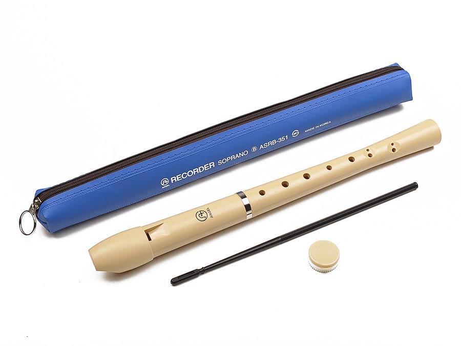 Angel ASRB-351 Soprano Baroque Recorder - 2 Piece | Merriam Bookstore