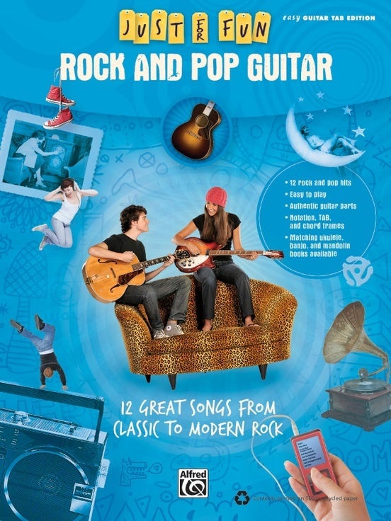 Just for Fun Rock & Pop Guitar Easy TAB | Merriam Bookstore